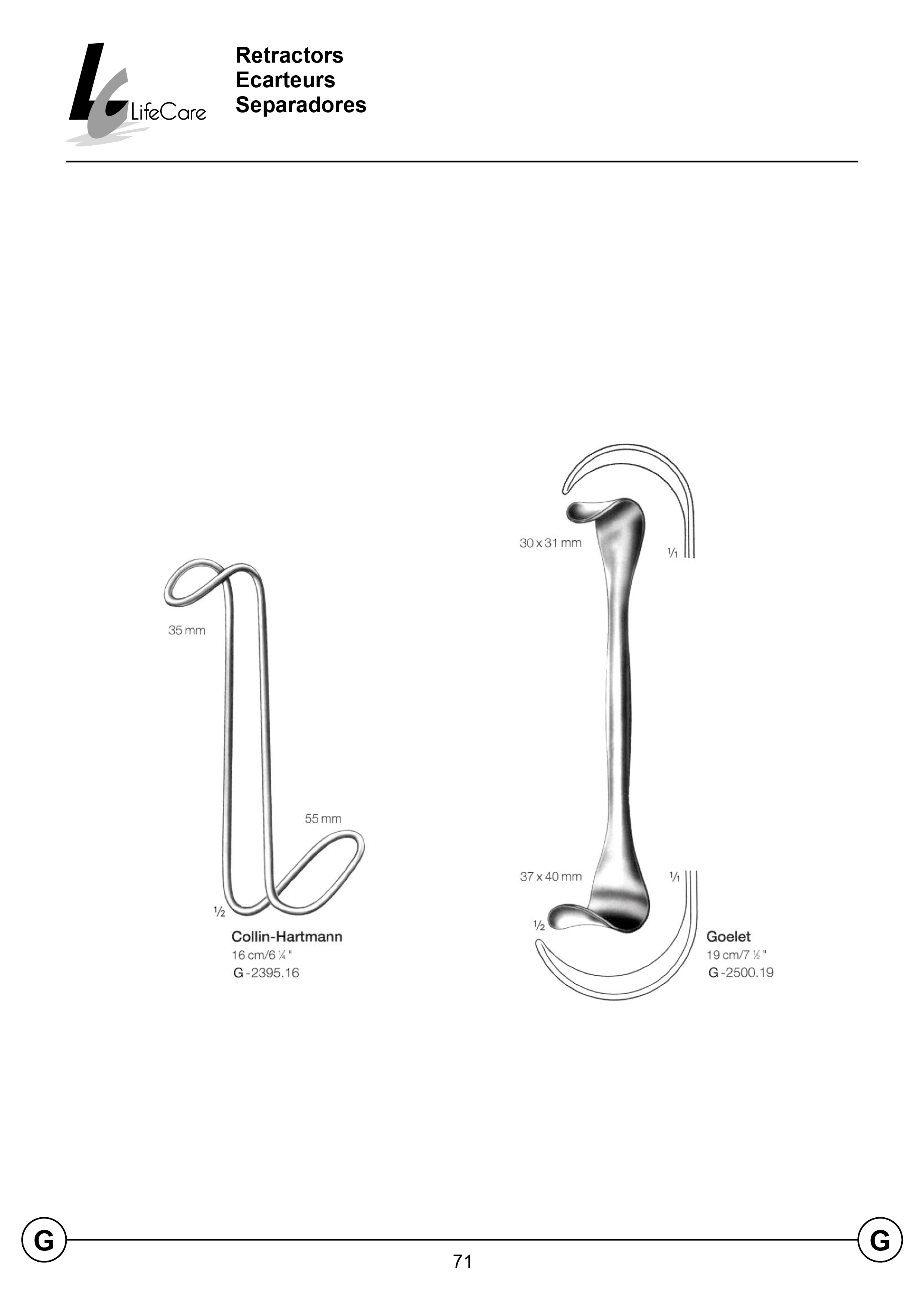 LifeCare | Retractors - Dental