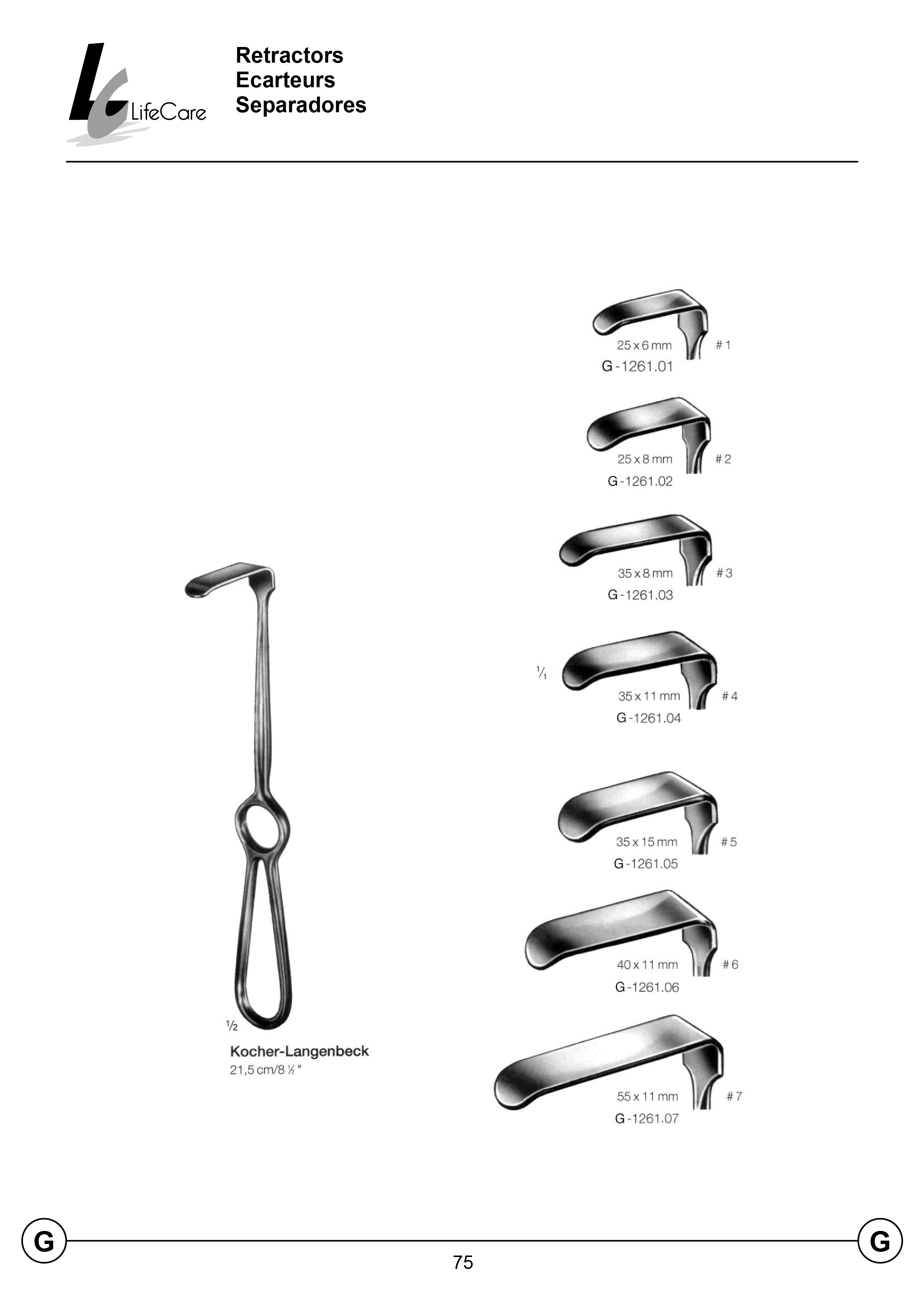 LifeCare | Retractors - Dental