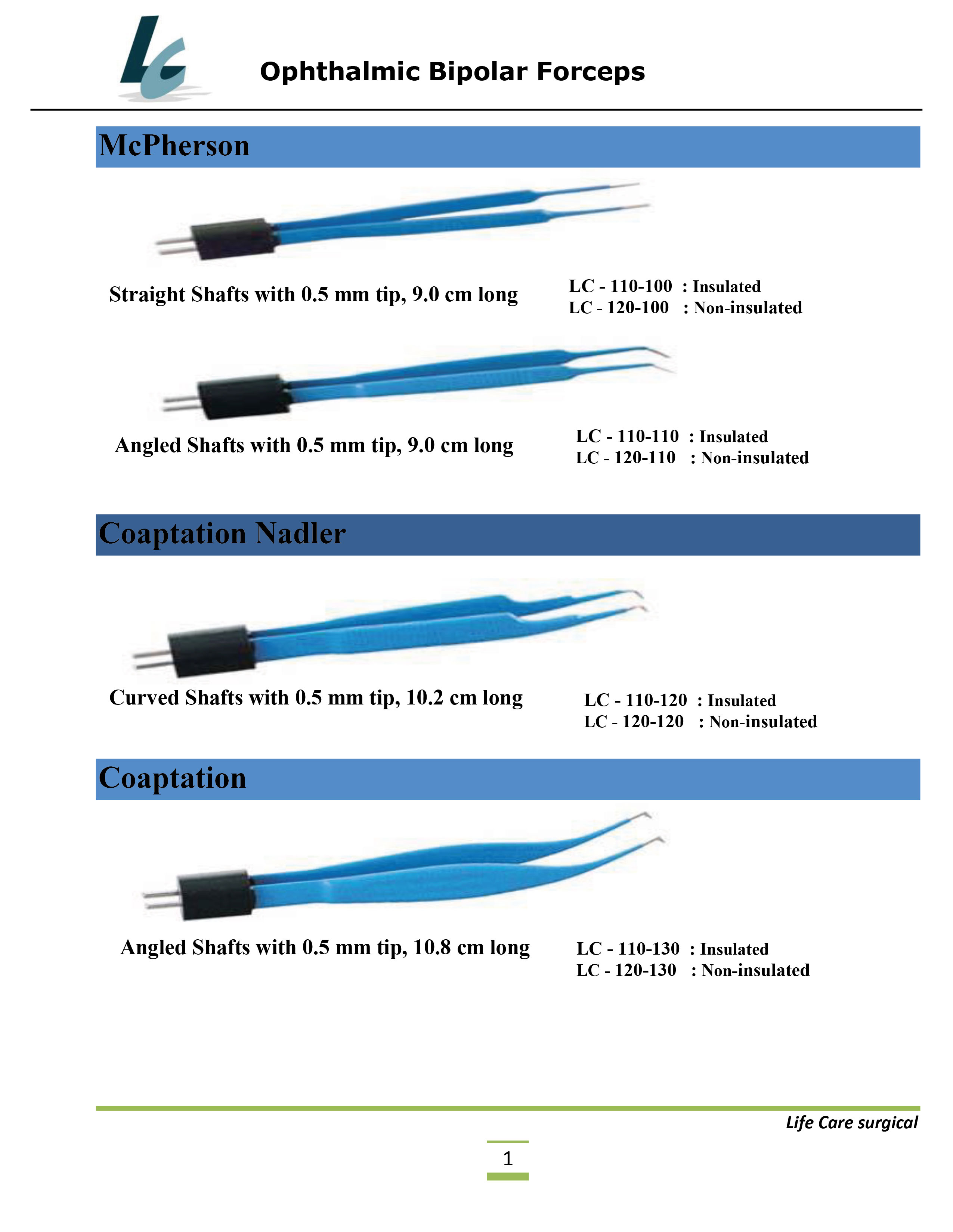 LifeCare | Electrosurgical Instruments