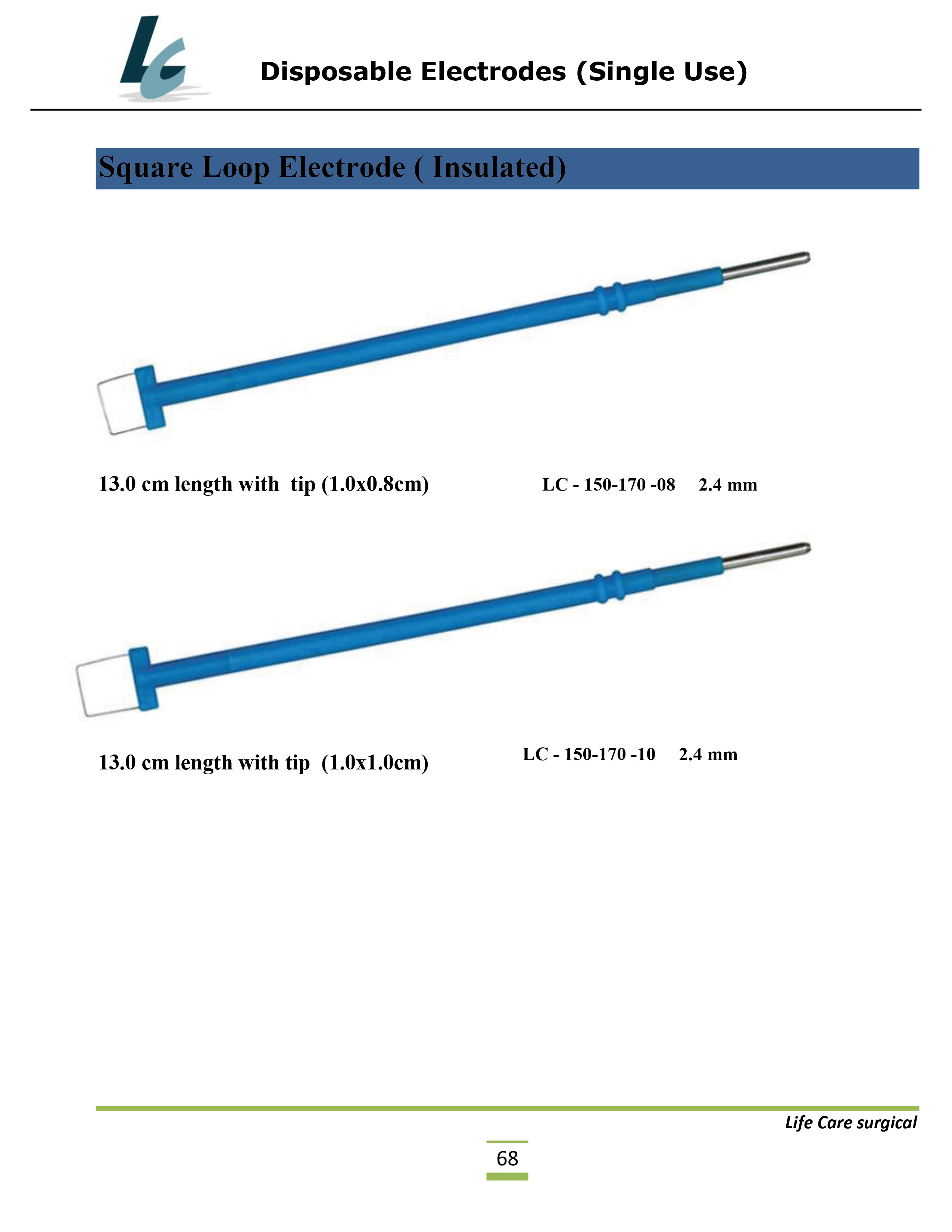 LifeCare | Disposable electrodes (Single Use)