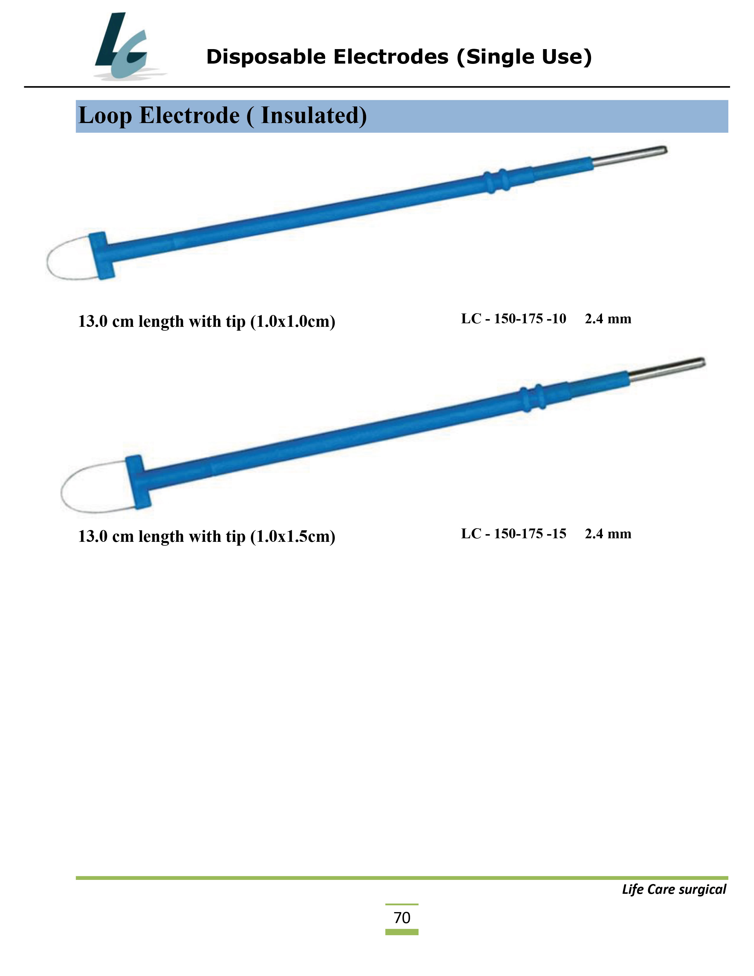 LifeCare | Disposable electrodes (Single Use)