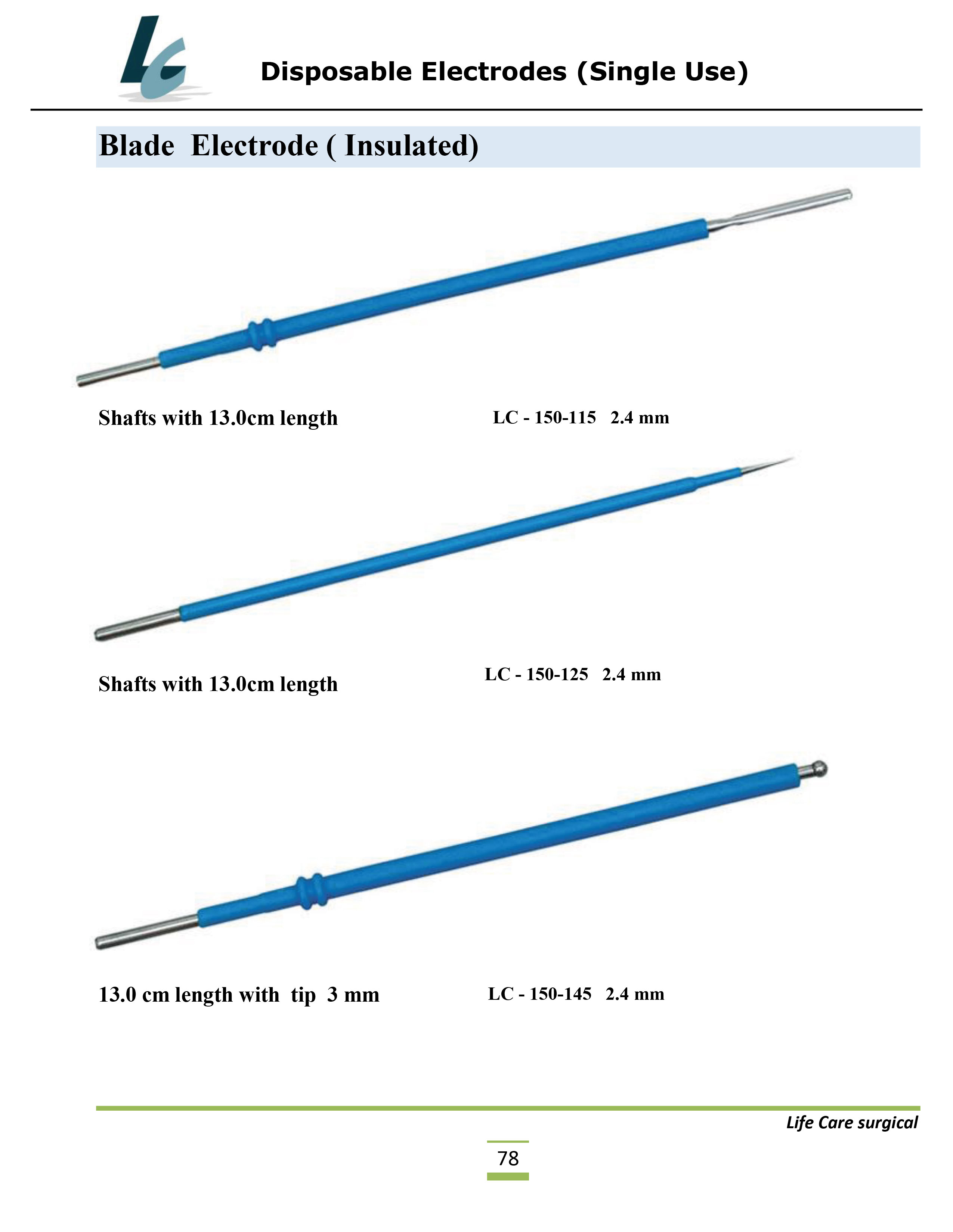 LifeCare | Disposable electrodes (Single Use)