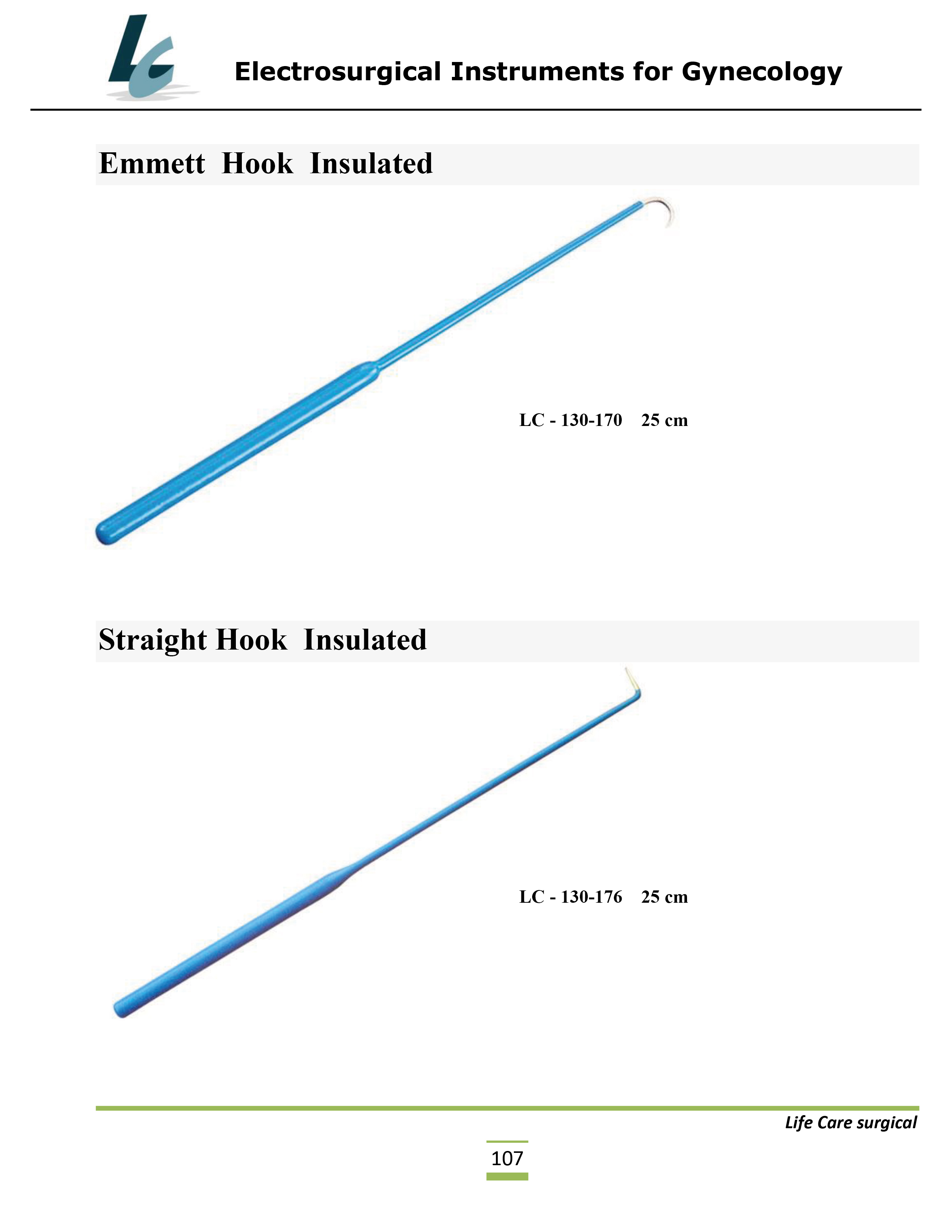 LifeCare | Electrosurgical Instruments for Gynecology