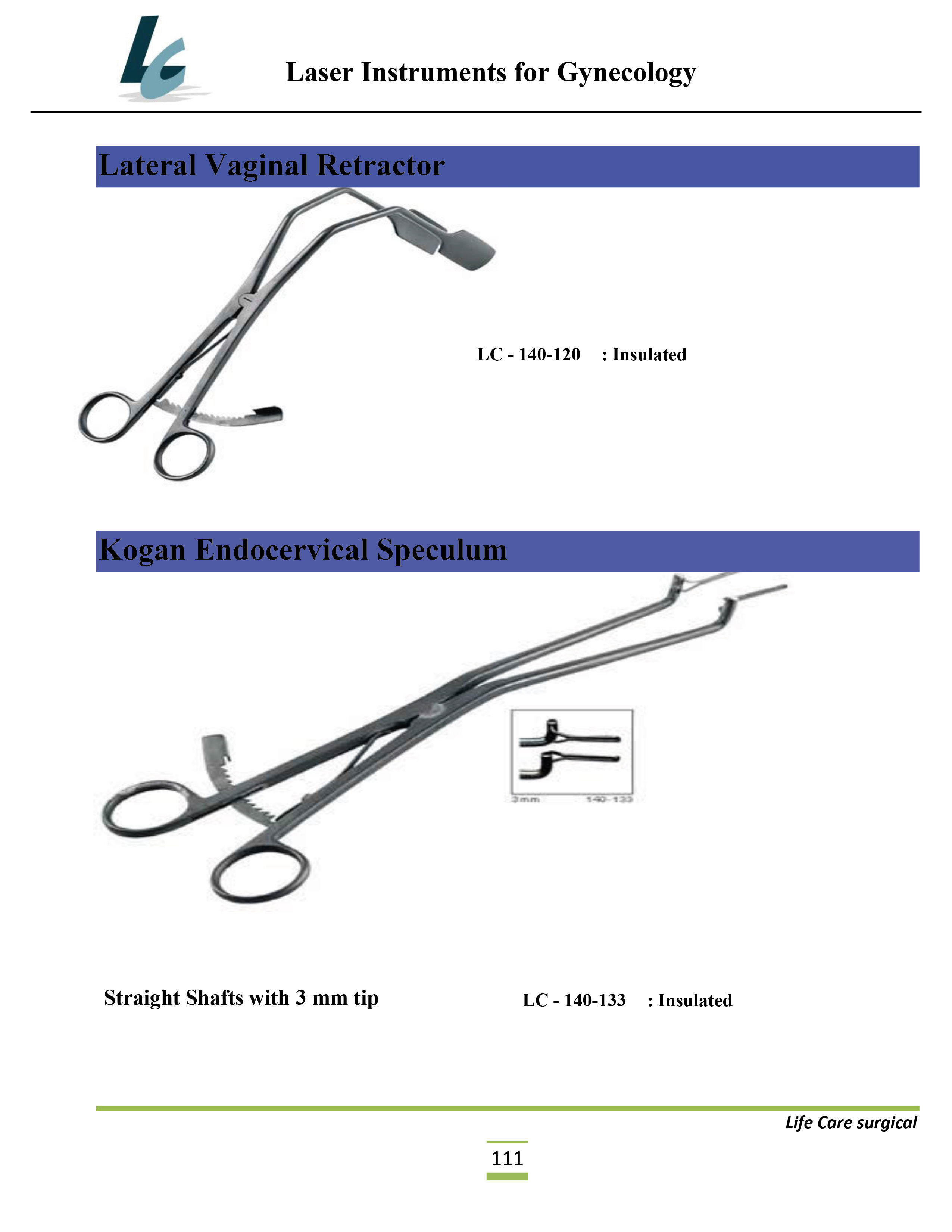 LifeCare | Laser Instruments for Gynecology