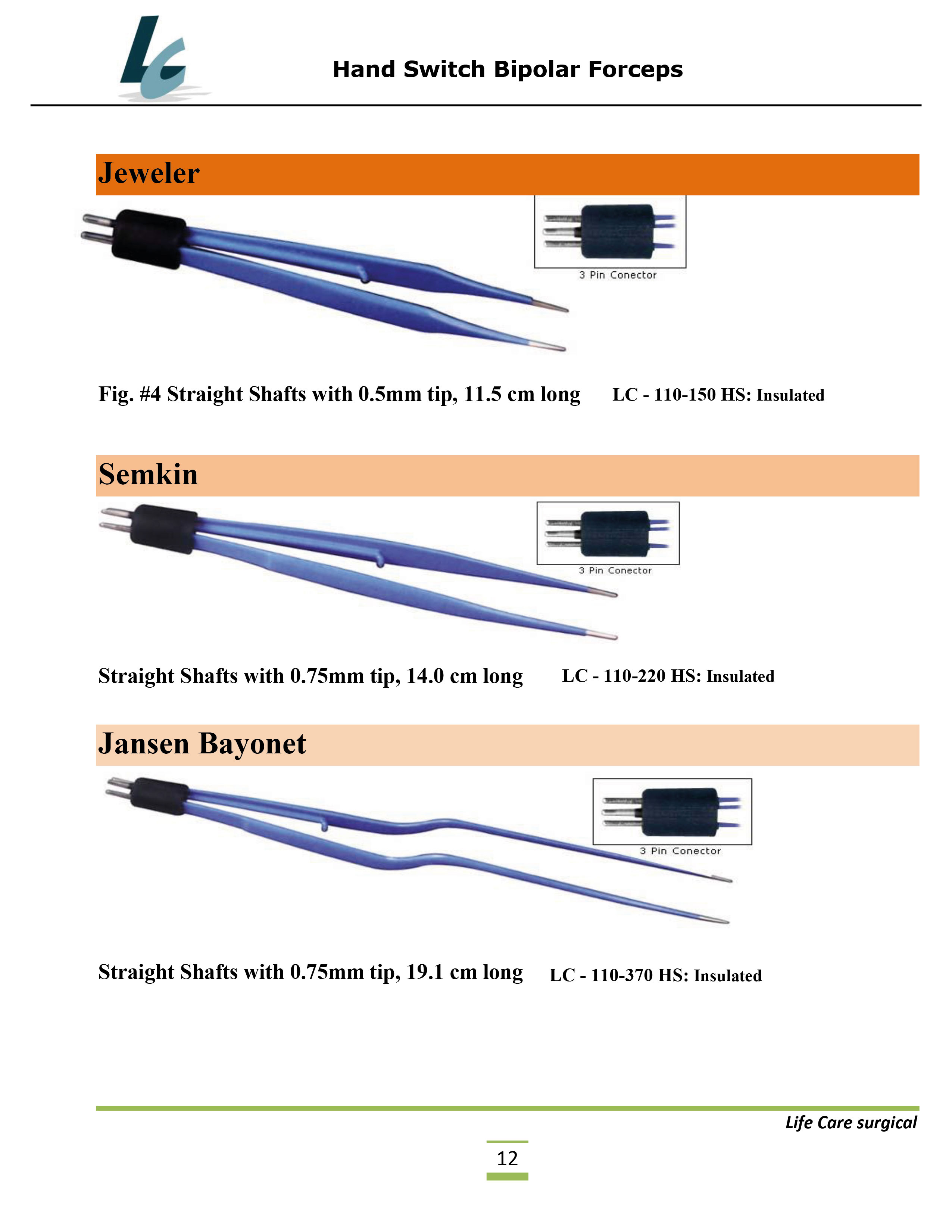 LifeCare | Electrosurgical Instruments