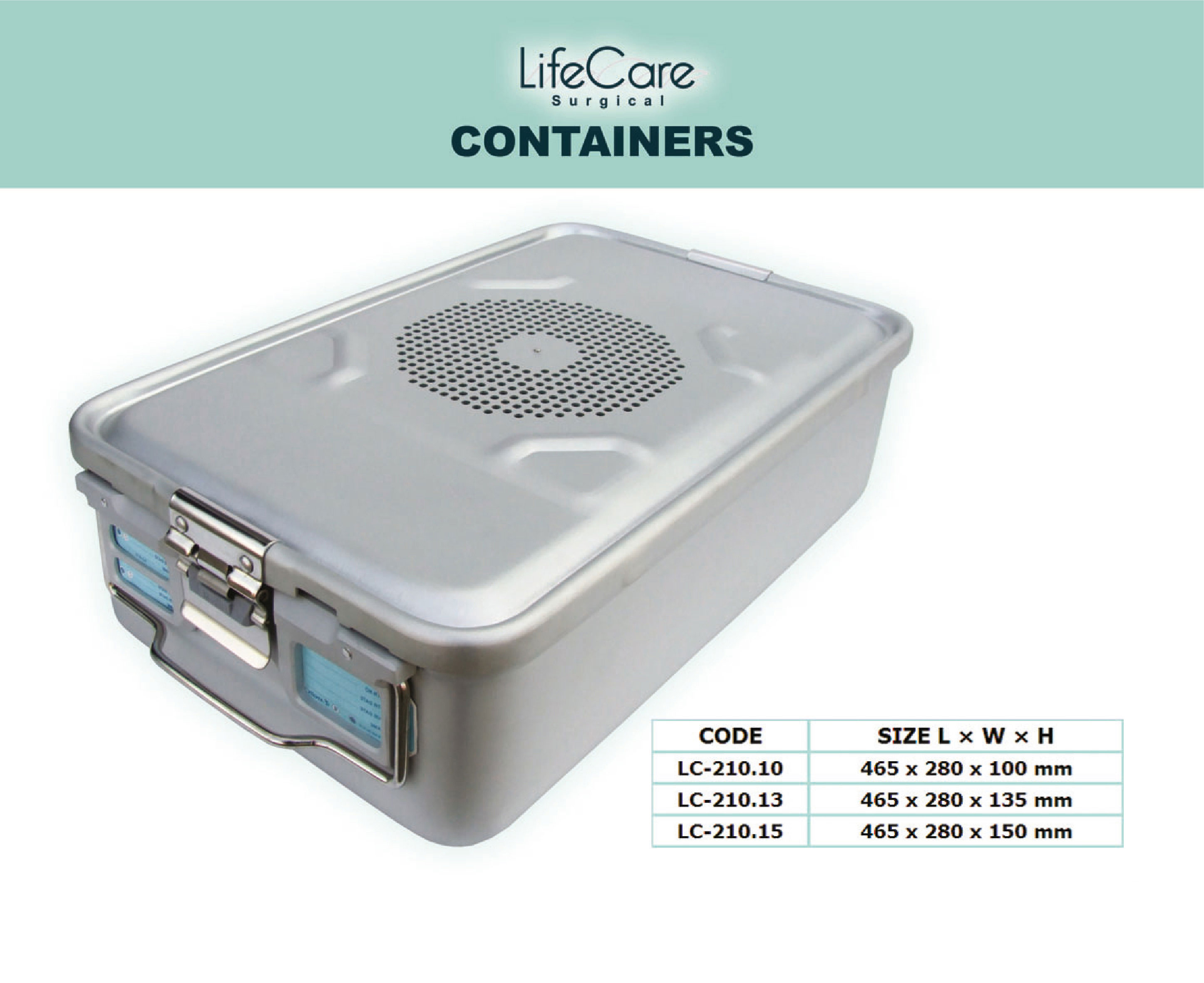LifeCare | Steralization Containers