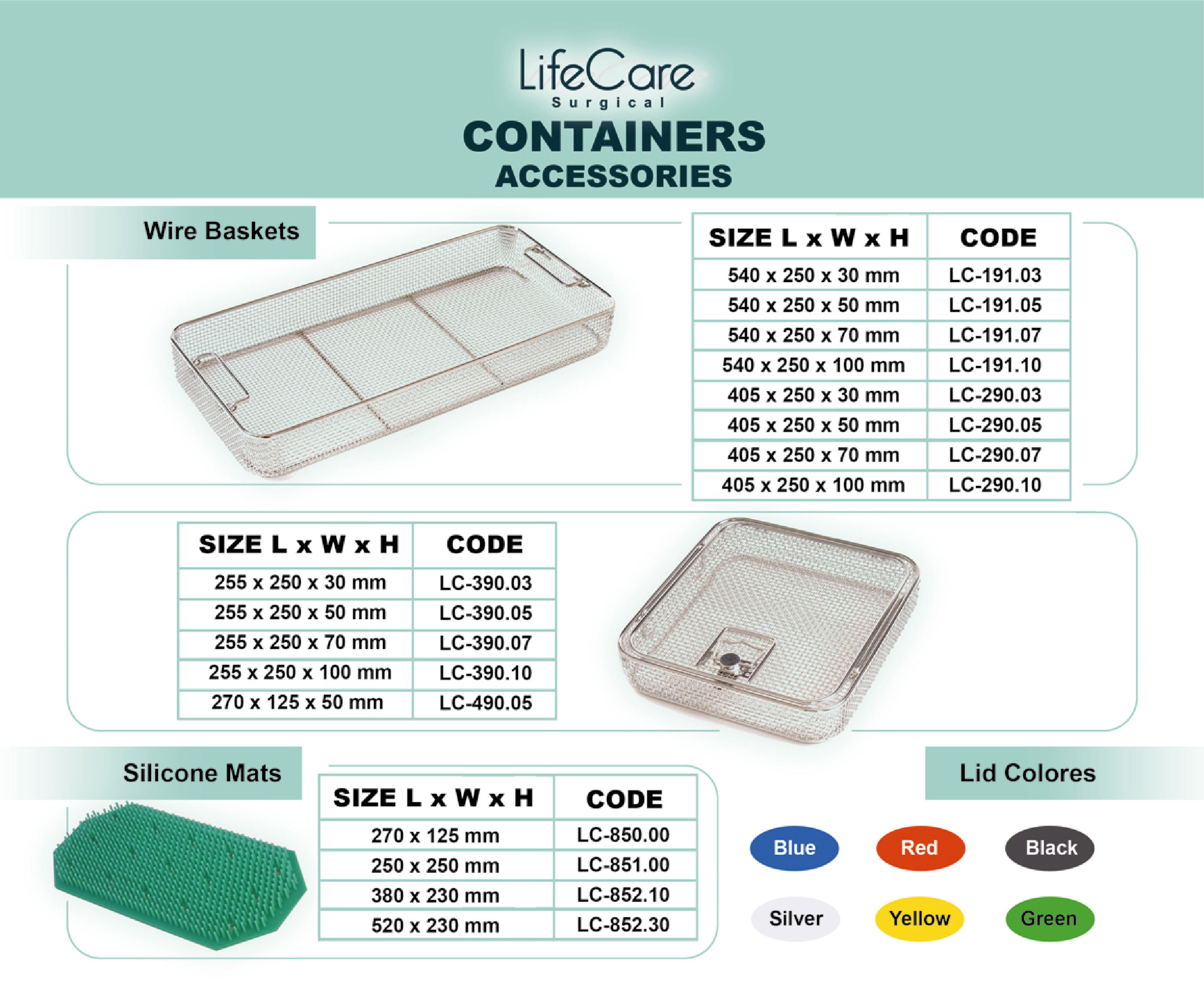 LifeCare | Steralization Containers