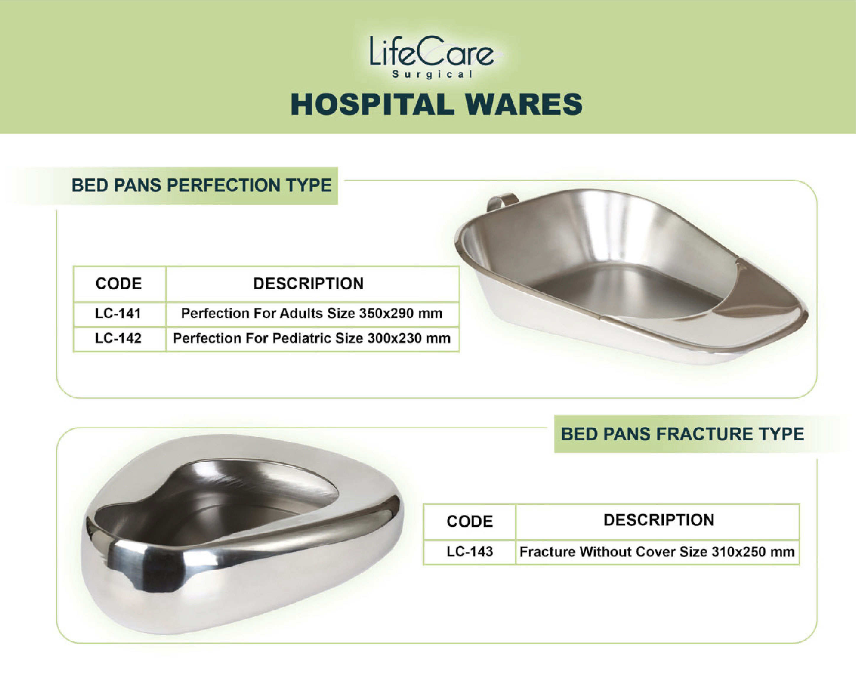 LifeCare | Hospital Wares