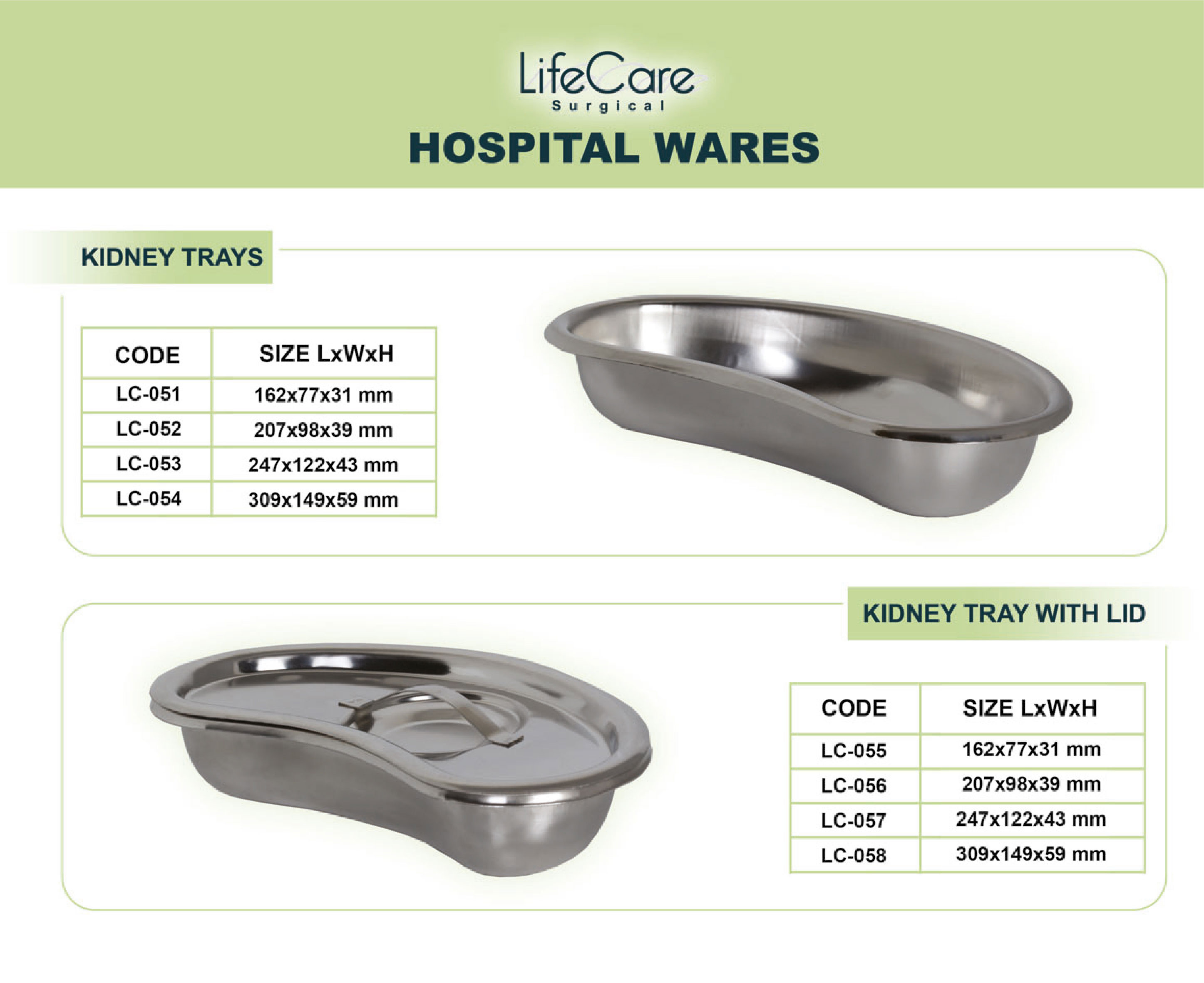 LifeCare | Hospital Wares