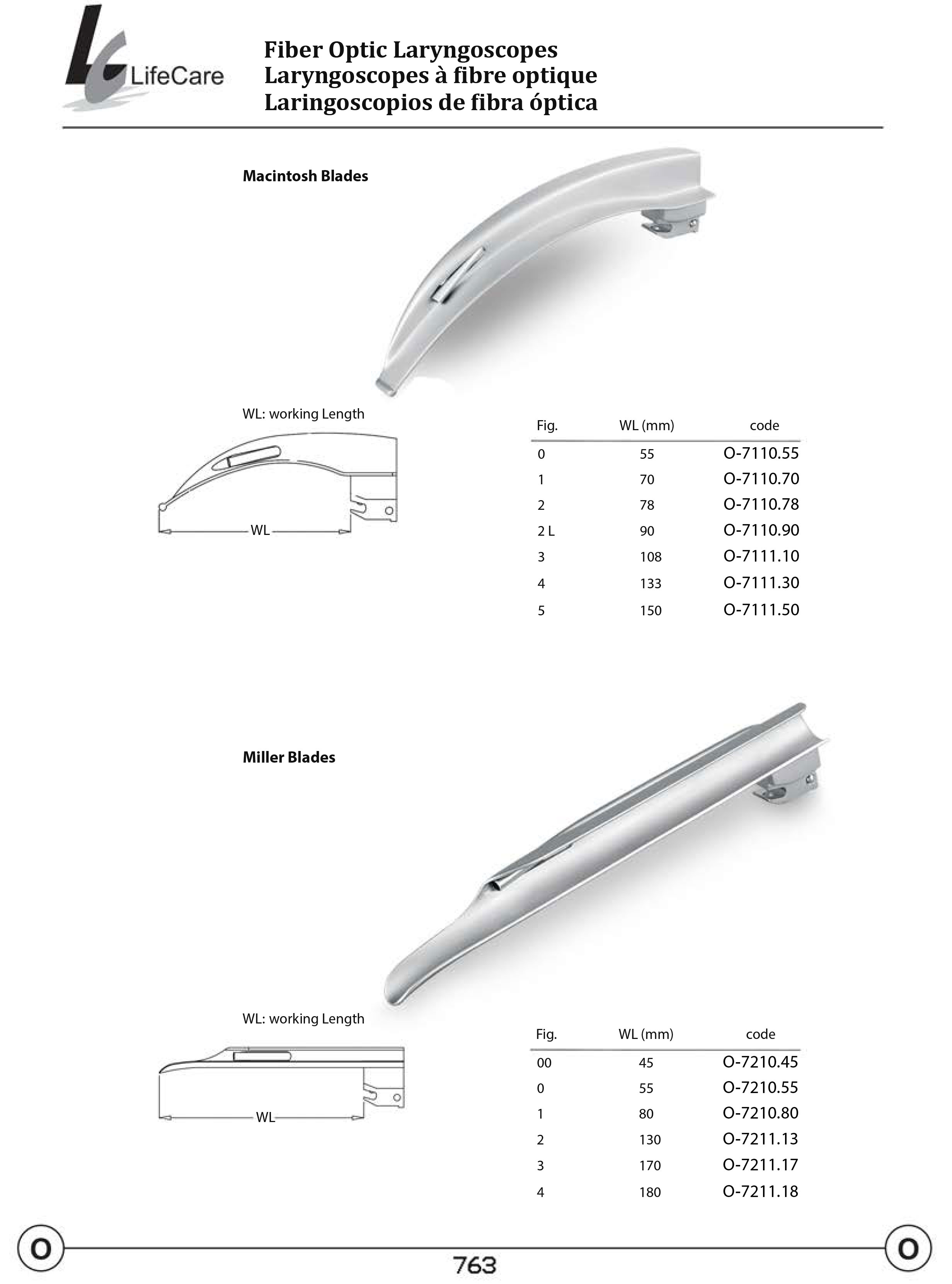 LifeCare | Fiber Optic Laryngoscope