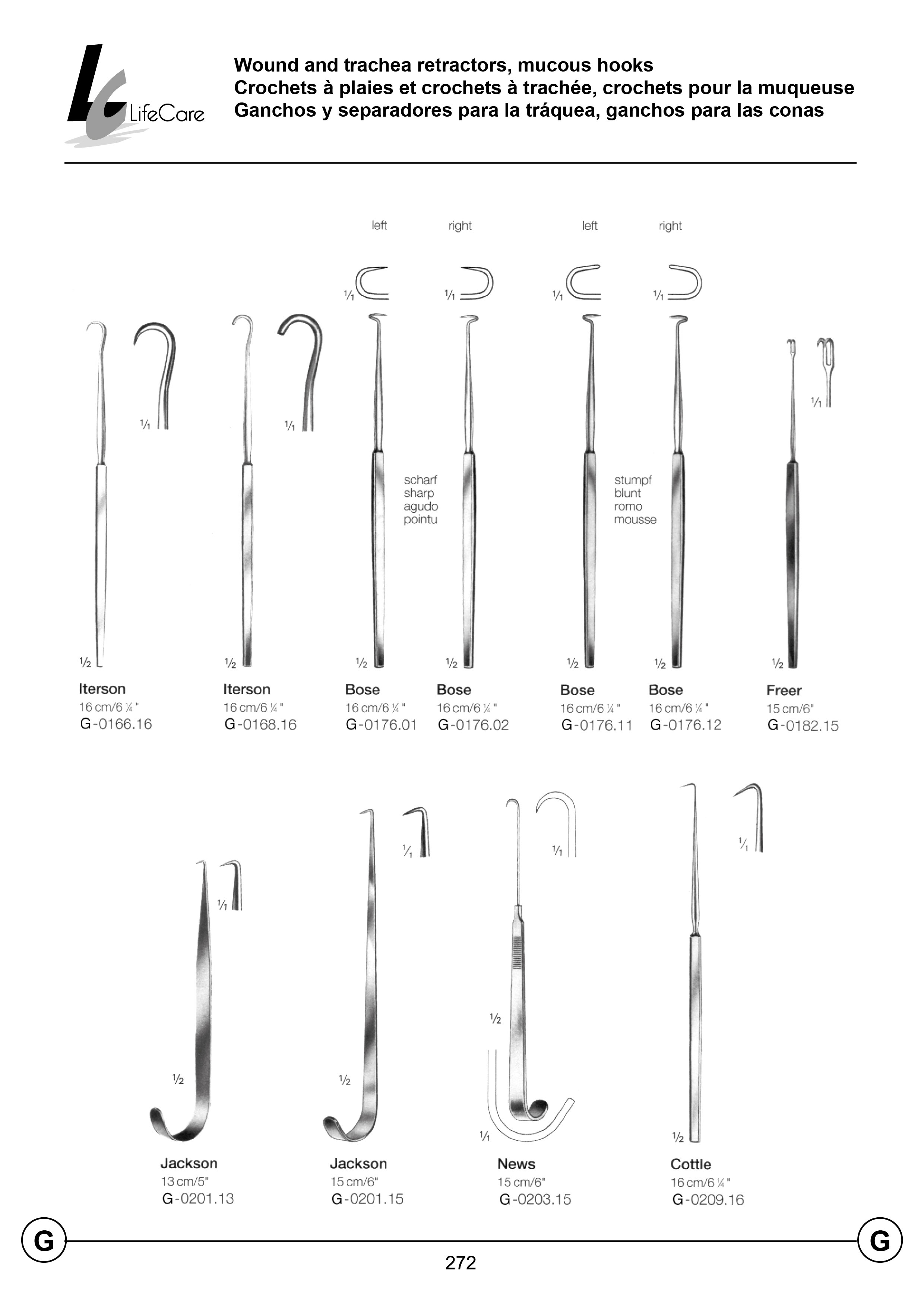 LifeCare | Trachea & mucosa hooks
